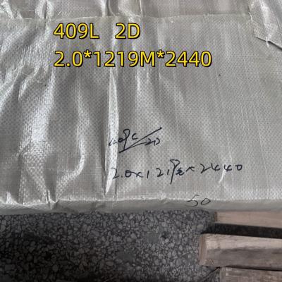 중국 ASTM A240 등급 409L 냉불 스테인리스 스틸 시트 0.5~3mm 두께 판매용