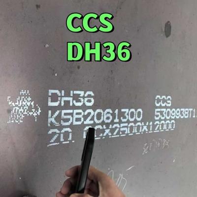 China LR CCS BV  ABS AH36 DH36 EH36 Hot Rolled Ship Steel Plate  For Offshore Platforms for sale
