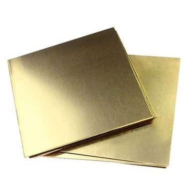 Cina Spessori 0,3 - 60.0mm del grado UNS C28000 C27000 C26800 C26000 del piatto dello strato d'ottone in vendita