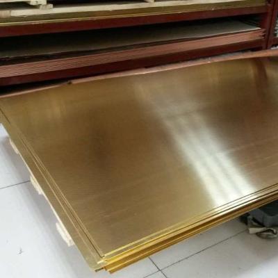Cina Spessori 0,3 - 60.0mm del grado UNS C28000 C27000 C26800 C26000 del piatto dello strato d'ottone in vendita