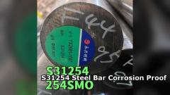 S31254 SMO254 Stainless Steel Bar 300mm