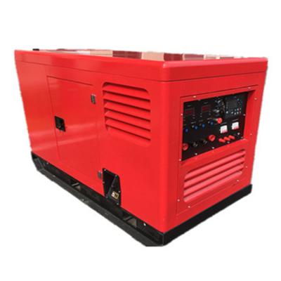 중국 플럭스 코어 용접 박스와 35 킬로볼트 암페어 Genset 디젤 엔진 발전기 500Amp 300Amp 판매용