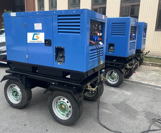 Silent 500A 400Amp Mig Tig DC Welder Diesel-powered Integrated Generator and Welding Machine