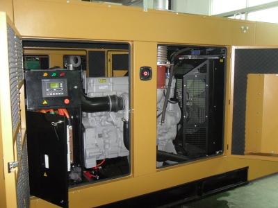 China 40kw to 1100kw perkins engine diesel generator silencer for sale