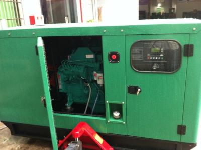 China 100kw Cummins Silent Diesel Generator , 125kva Generator With Electronic Governor for sale