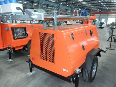 Cina 5kw al generatore mobile del diesel della torre del faro del rimorchio 15kw in vendita