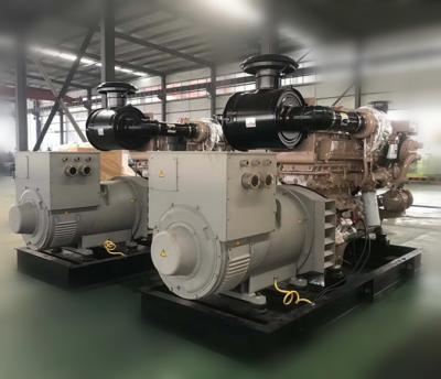 China Electric auto start 150kva cummins marine generator with engine 6CTA8.3-GM155 , diesel generating set 120kw for sale