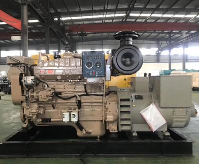 China Electric auto start 150kva cummins marine generator with engine 6CTA8.3-GM155 , diesel generating set 120kw for sale