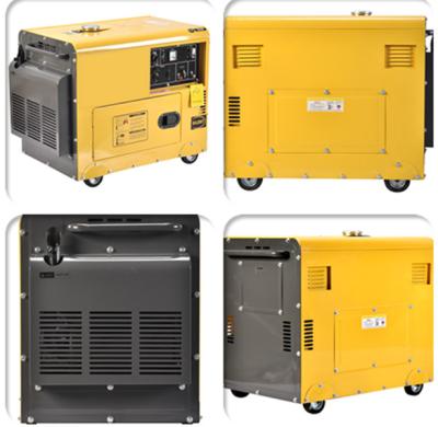 Cina Aria silenziosa del generatore portatile 3kVA 5kva 3000rpm della benzina di monofase raffreddata in vendita