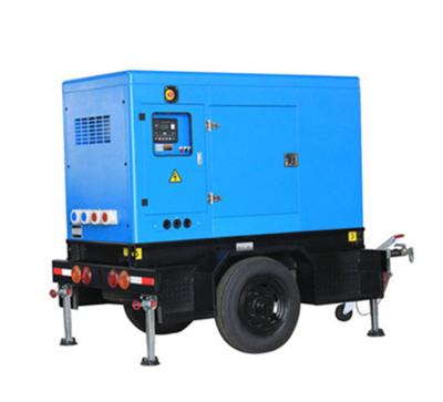 Chine 110kva 130kva Perkins Diesel Generator Trailer Towable AVR sans brosse à vendre