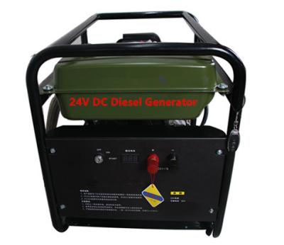 중국 공랭식읜 24V DC 5 kw 3000rpm Genset 디젤 엔진 발전기 IP23 판매용