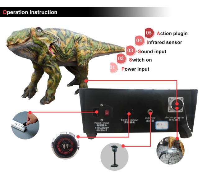 Realistic Velociraptor Costume - Full Body View