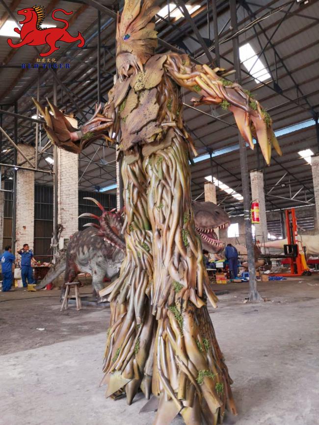 Animatronic Groot Costume in Action