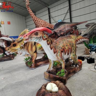 Cina Waterproofing Outdoor Life Size Realistic Animatronic Dinosaur For Trampoline Park in vendita