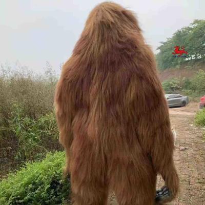 Cina Costume da gorilla per adulti Costume da gorilla realistico per parco a tema in vendita