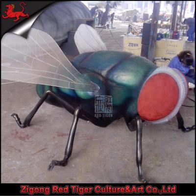 China Redtiger Animatronic Bug ,  Realistic Animatronic Fly For Amusement Park for sale