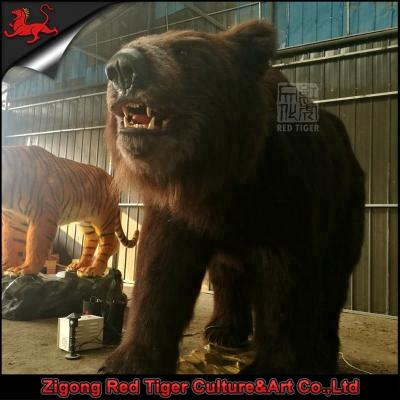 中国 ハンドメイドの現実的なアニマトロニクスの動物の実物大の動き/音のカスタマイズ 販売のため