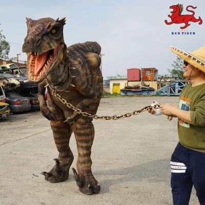 China High Interactivity Animatronic Realistic Raptor Costume With Movement / Sound for sale