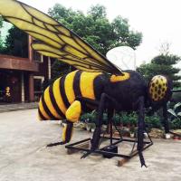 China Animatronic Life Size Bee Model , Simulation Insects Shape Customized for sale