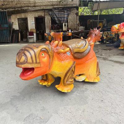 China Realistic Animatronic Dinosaur Ride 1.8m With Movement / Sound Customization for sale
