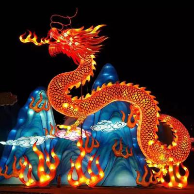 China Outdoor Waterproof Chinese Silk Lanterns 60CM-30M Size for Festival Show for sale
