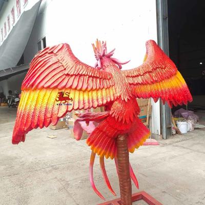 중국 Chinese Ancient Animatronic Creatures With Motion Sound Customization - Zhongming Niao 판매용