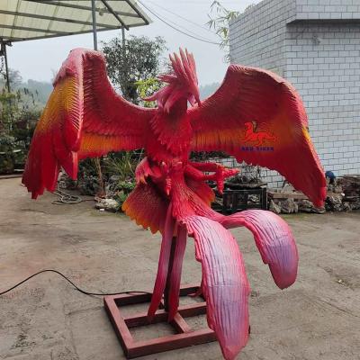 중국 Chinese Ancient Animatronic Creatures With Motion Sound Customization - Zhongming Niao 판매용