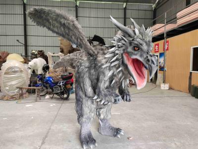 Cina Costume di drago animatronico con piume e ali in vendita