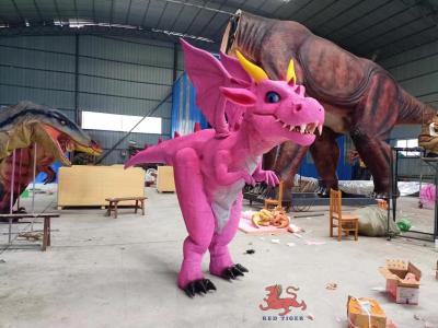Cina Costumi di Draghi di Cartoni animati Animatronics Costumi di Dinosauri Per Bambini Parco in vendita