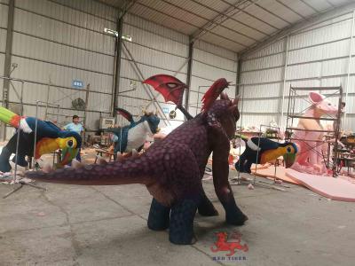 Cina Parco di avventure Parata di carnevale Attraente costume di drago realistico in vendita