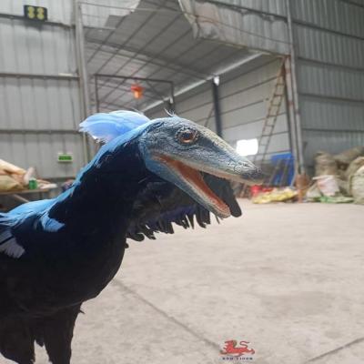 Cina Attrazioni del parco per bambini a misura naturale Modello di dinosauro animatronico naturale in vendita