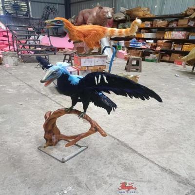 Cina Attrazioni del parco per bambini a misura naturale Modello di dinosauro animatronico naturale in vendita