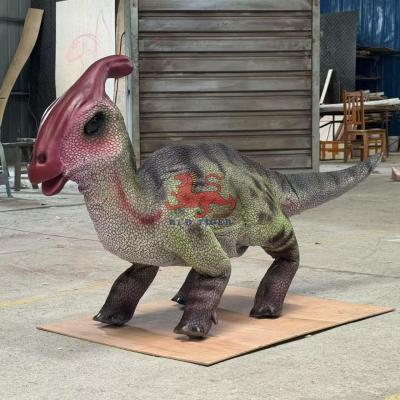 중국 새로운 현실적인 애니마트로닉 리모컨 걷기 로봇 공룡 패러사우롤로푸스 로봇 개 판매용