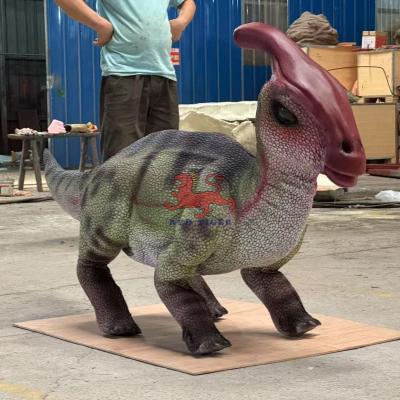 Cina Nuovo Realistic Animatronic Remote Control Robot camminante Dinosauro Parasaurolophus Robot Dog in vendita