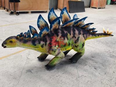 China New Realistic Animatronic Remote Control Walking Robot Dinosaur Stegosaurus Robot Dog for sale