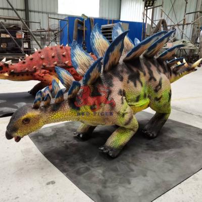 China New Realistic Animatronic Remote Control Walking Robot Dinosaur Stegosaurus Robot Dog for sale