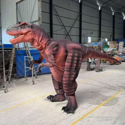 China Handmade Realistic Animatronic Dinosaur Costume Hidden Legs T-rex Costume for sale