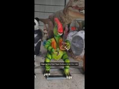dynamic realistic animatronic dinosaur cartoon model