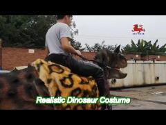 realistic walking dinosaur costume , animatronic walking t rex costume