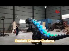 godzilla costume realistic dinosaur costume adult age 110v 220v