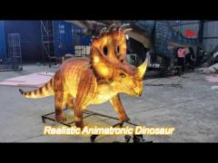 waterproof realistic animatronic dinosaur glowing lantern dinosaur sinoceratops