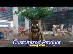 theme park garden animatronic plant talking tree sunproof