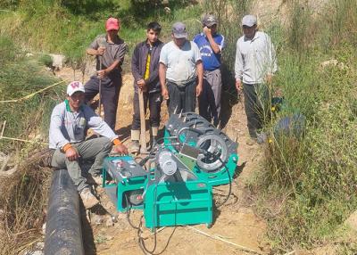 Китай сварочный аппарат 4.25kw сплавливания батта трубы Hdpe 90mm до 250mm продается
