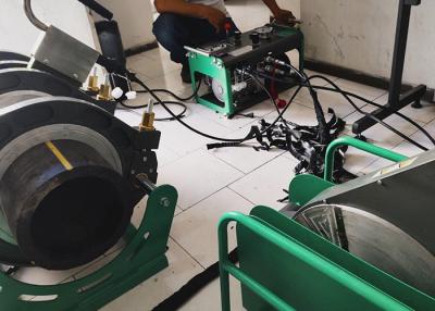 중국 6 인치 Hdpe 튜브 수력 맞댐 용접기 퓨전 기계 6.25 Kw 판매용