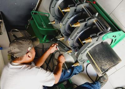 중국 90 - 315 밀리미터 PE Hdpe 파이프를 위한 CE 수력 맞대기 융착 용접기 판매용