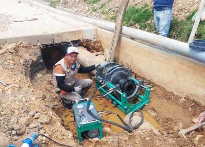 중국 지열 열 펌프용 빠른 분리 가능한 구조 수압 부트 용접기 판매용