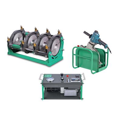 중국 SWT - V250 / 90H 자동 열융합 PE 파이프 맞댐 용접기 판매용