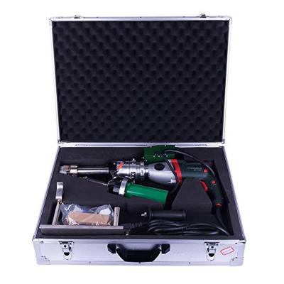 China 1600W Power Double Independent Heating Systems Digital Display Controller Extrusion Welder Hand Extrusion Welder for sale