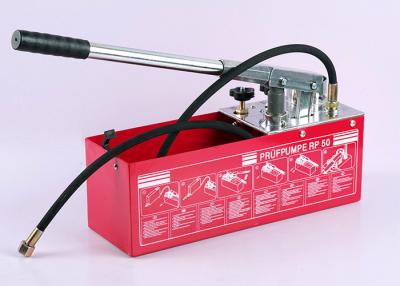 China Bench Manual Hydraulic High Pressure Test Pump Hydrostatic Hydro Testing for sale
