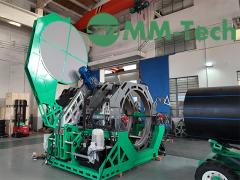 Máquina de soldadura por fusión de trasero de alta presión MM-Tech para la instalación de tuberías de suministro de agua